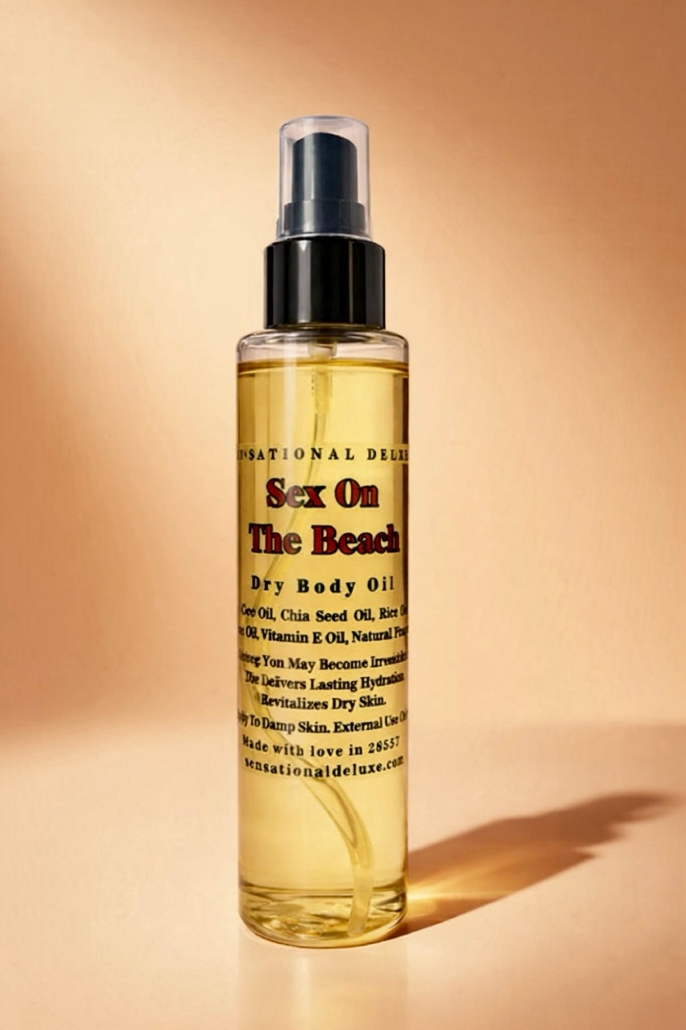 Sex On The Beach Body Oil – Sensational Deluxe