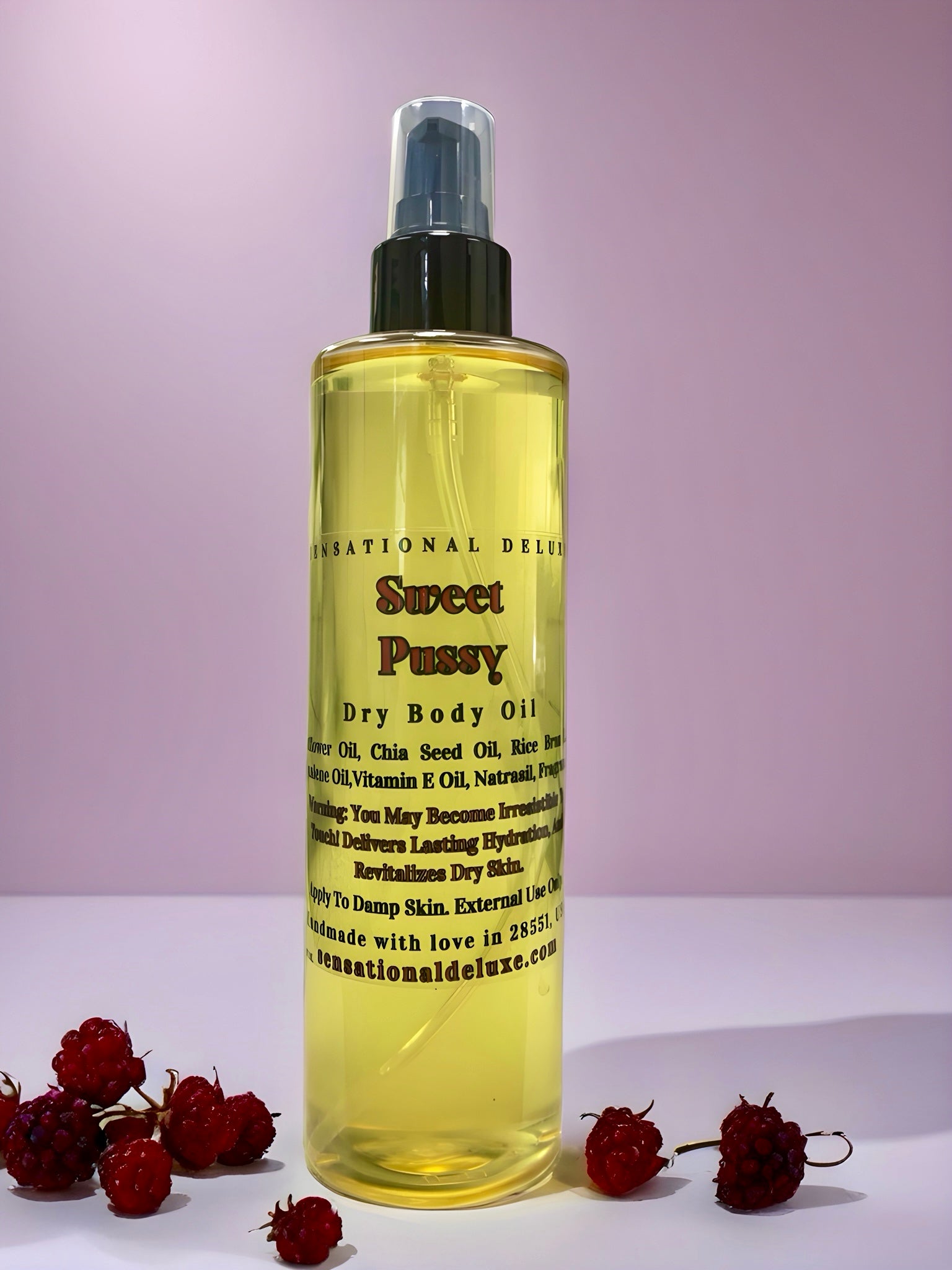 Sweet Pussy Body Oil – Sensational Deluxe
